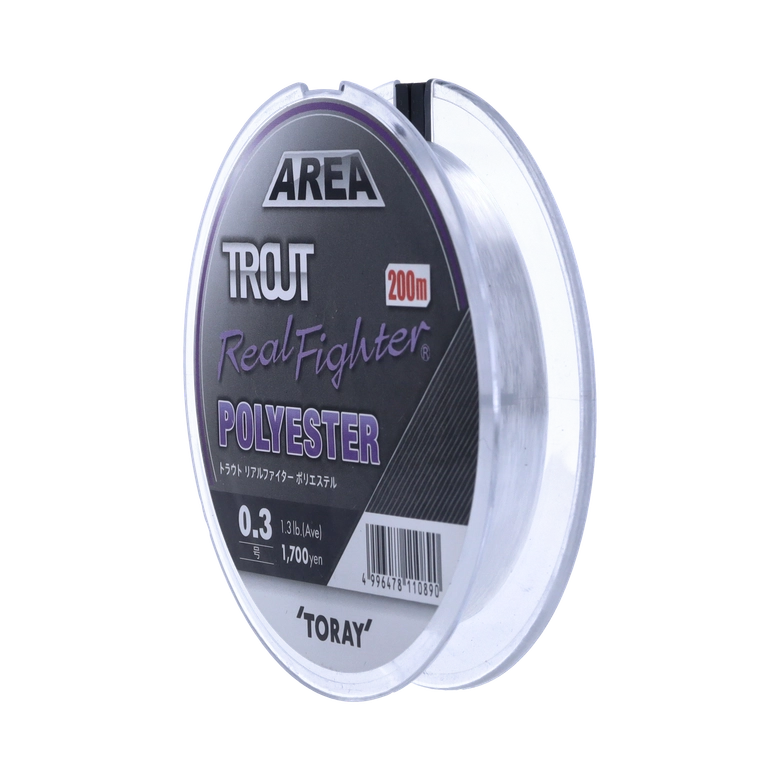 TORAY トラウト リアルファイター® ポリエステル 0.5号/2.2lb/ナチュラル/200mの最安値・インプレ・釣果 | 本音の口コミが ...
