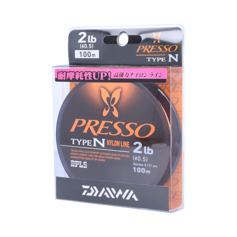 DAIWA プレッソ タイプ N 0.6号/2.5lb/ファインオレンジ/100mの最安値・インプレ・釣果 | 本音の口コミが集まる釣具通販「TACKLE BOX」